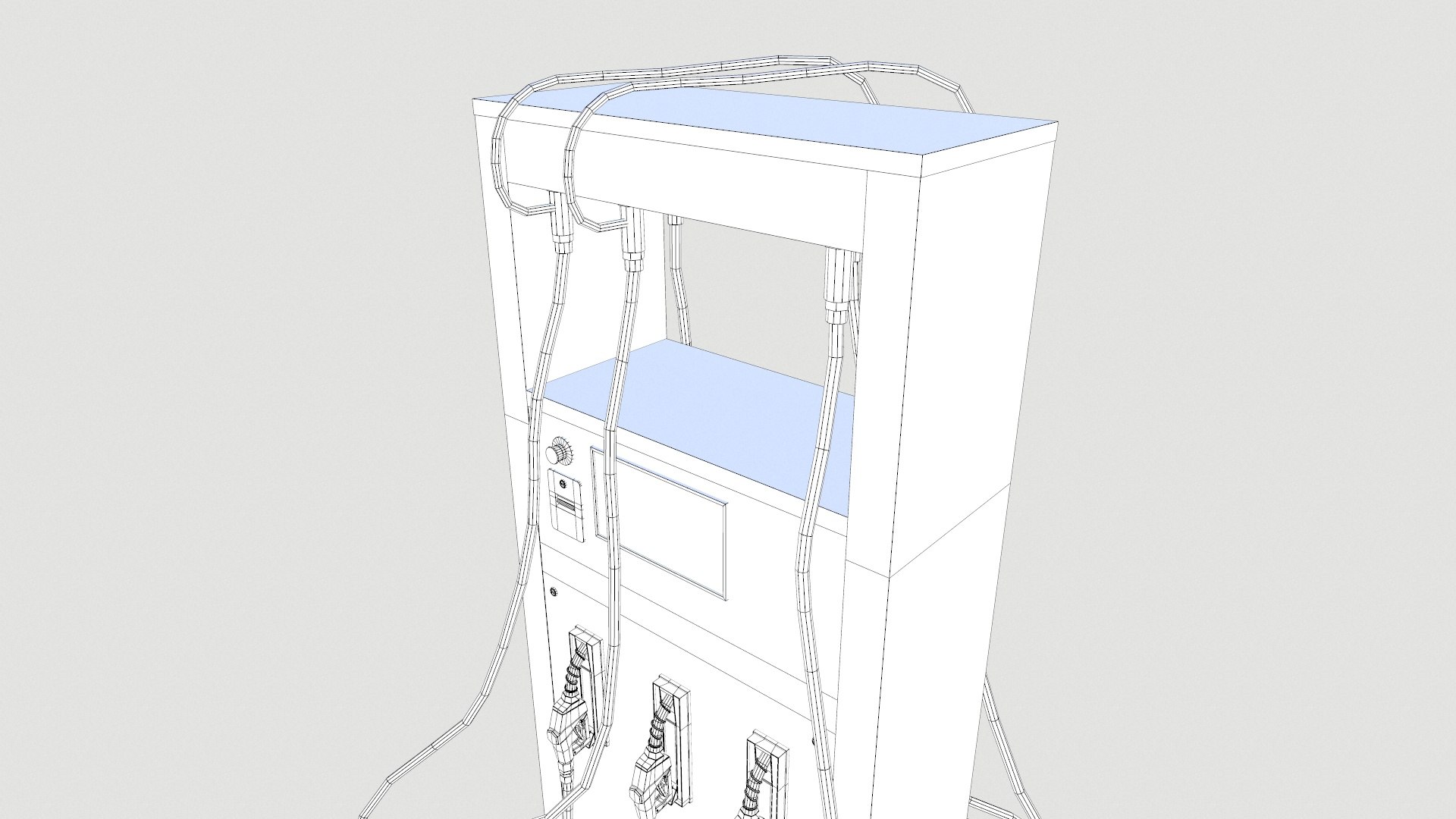 Petrol Fuel Pump 3D Model - TurboSquid 2308825