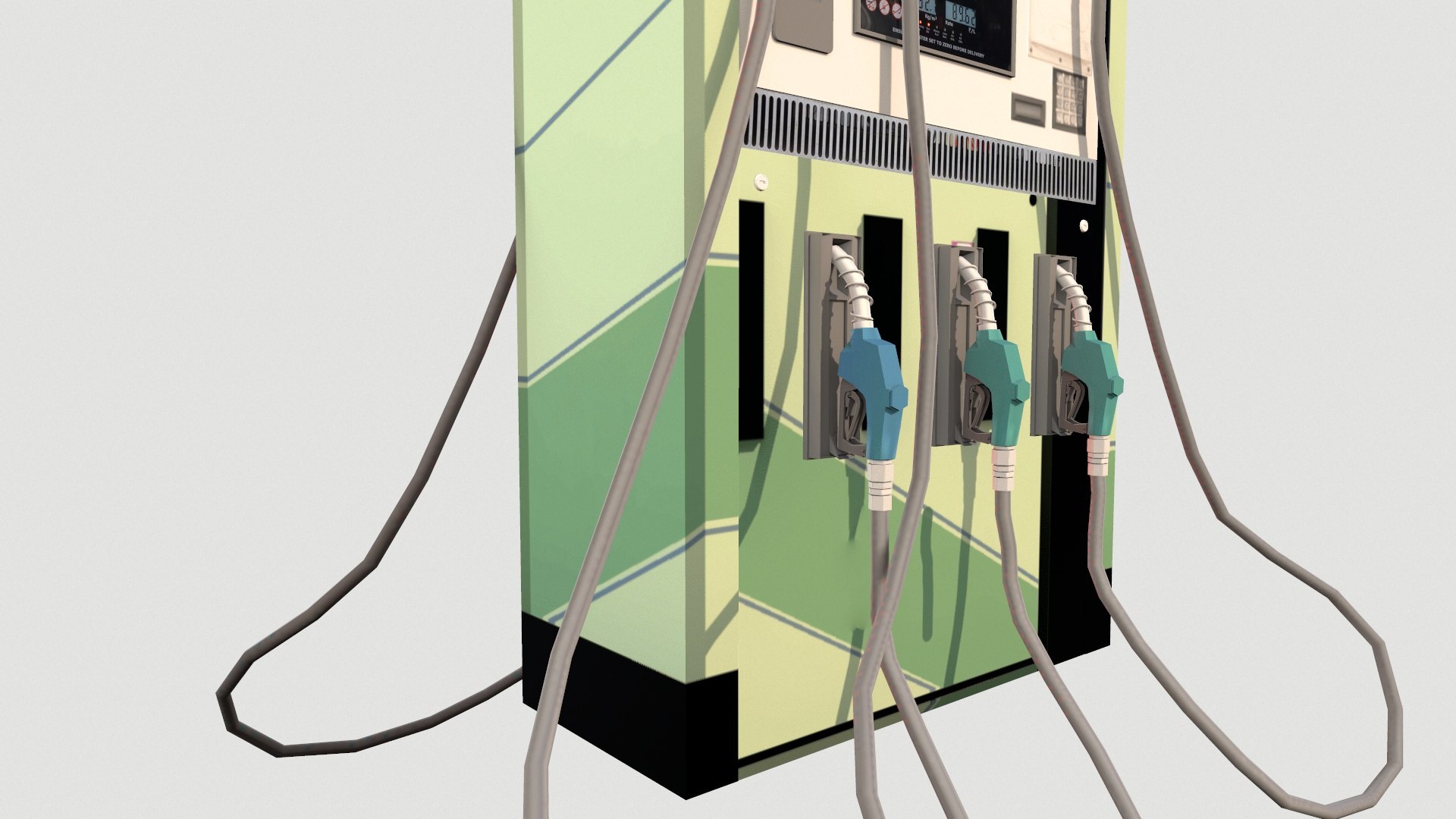 Petrol Fuel Pump 3D Model - TurboSquid 2308825