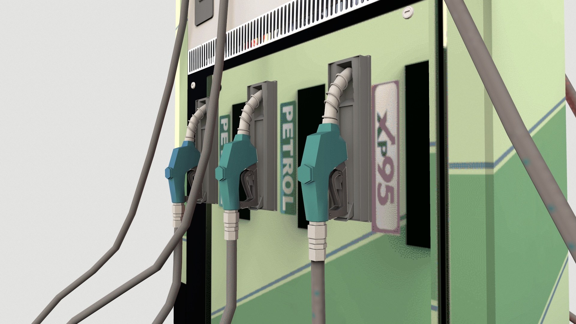 Petrol Fuel Pump 3D Model - TurboSquid 2308825