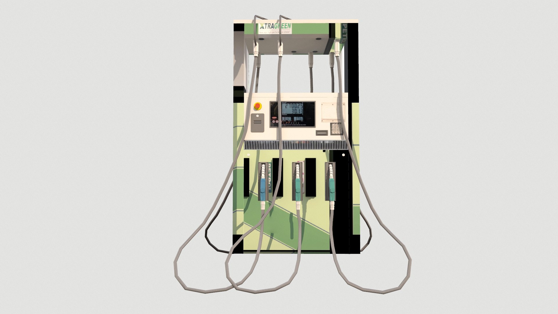 Petrol Fuel Pump 3D Model - TurboSquid 2308825