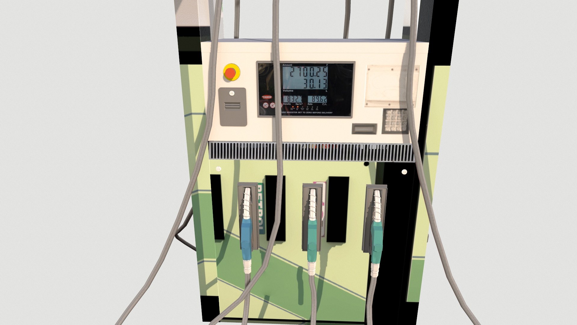 Petrol Fuel Pump 3D Model - TurboSquid 2308825