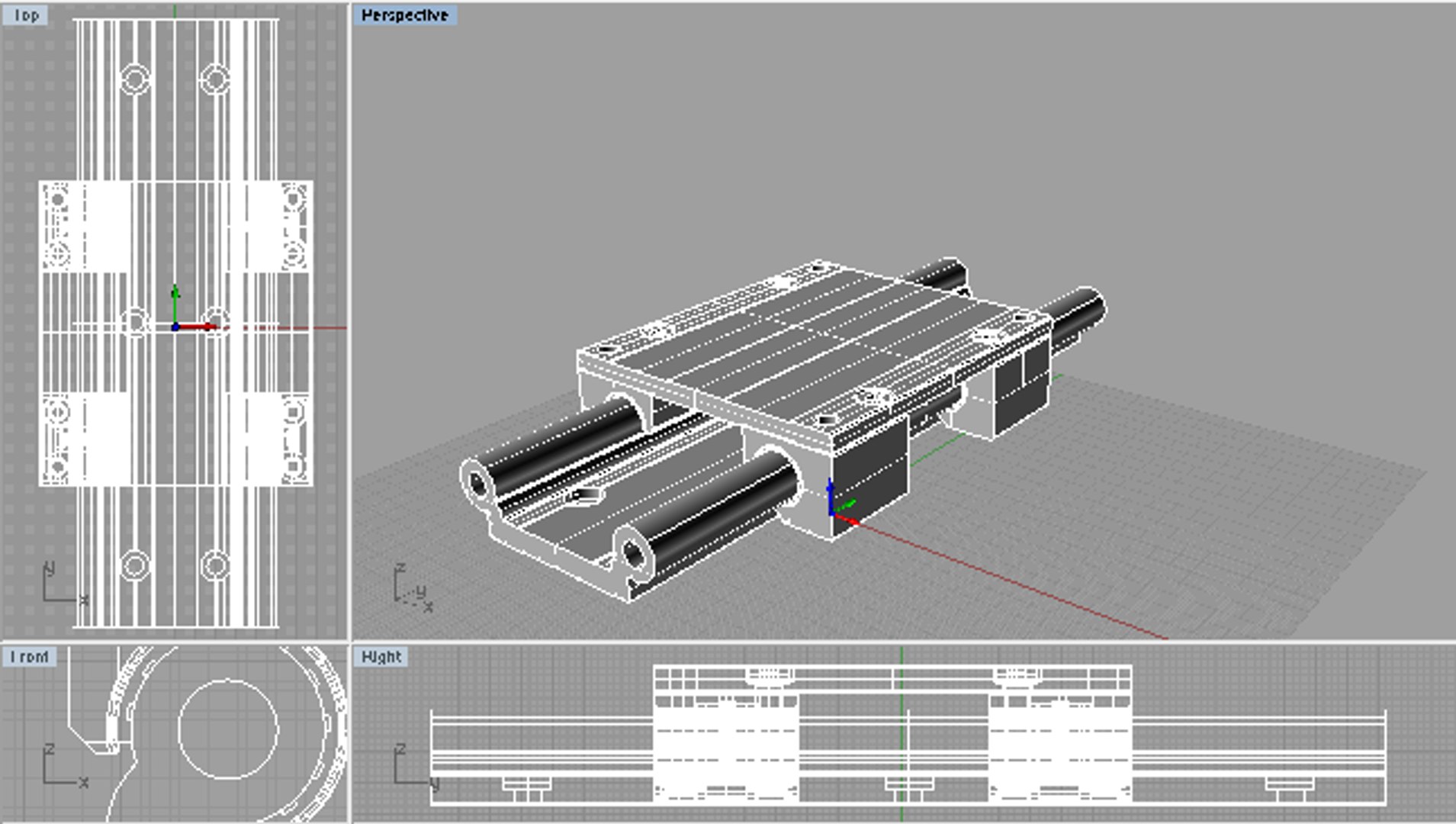 3d Model Cnc Linear Guide