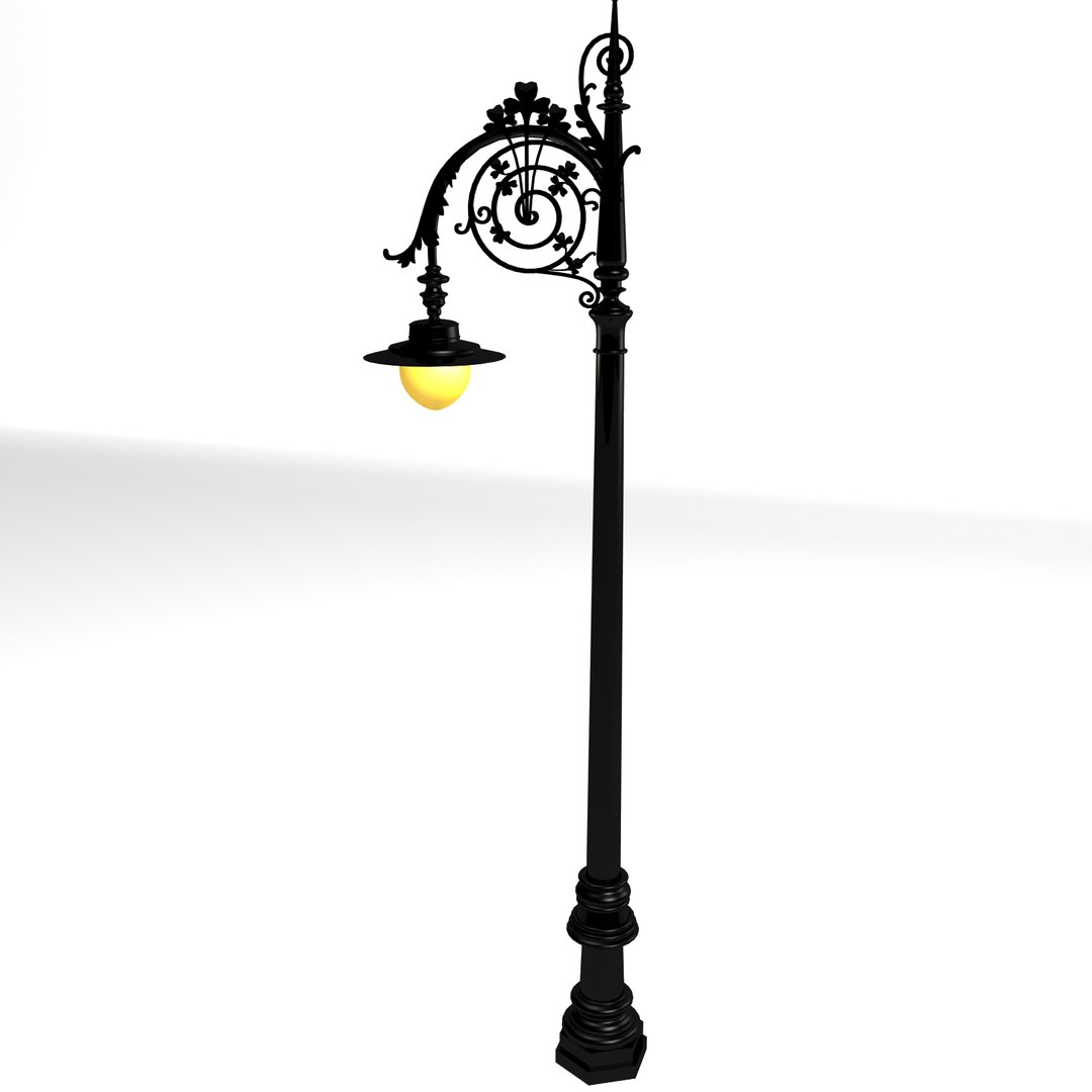 Street light model - TurboSquid 1261593