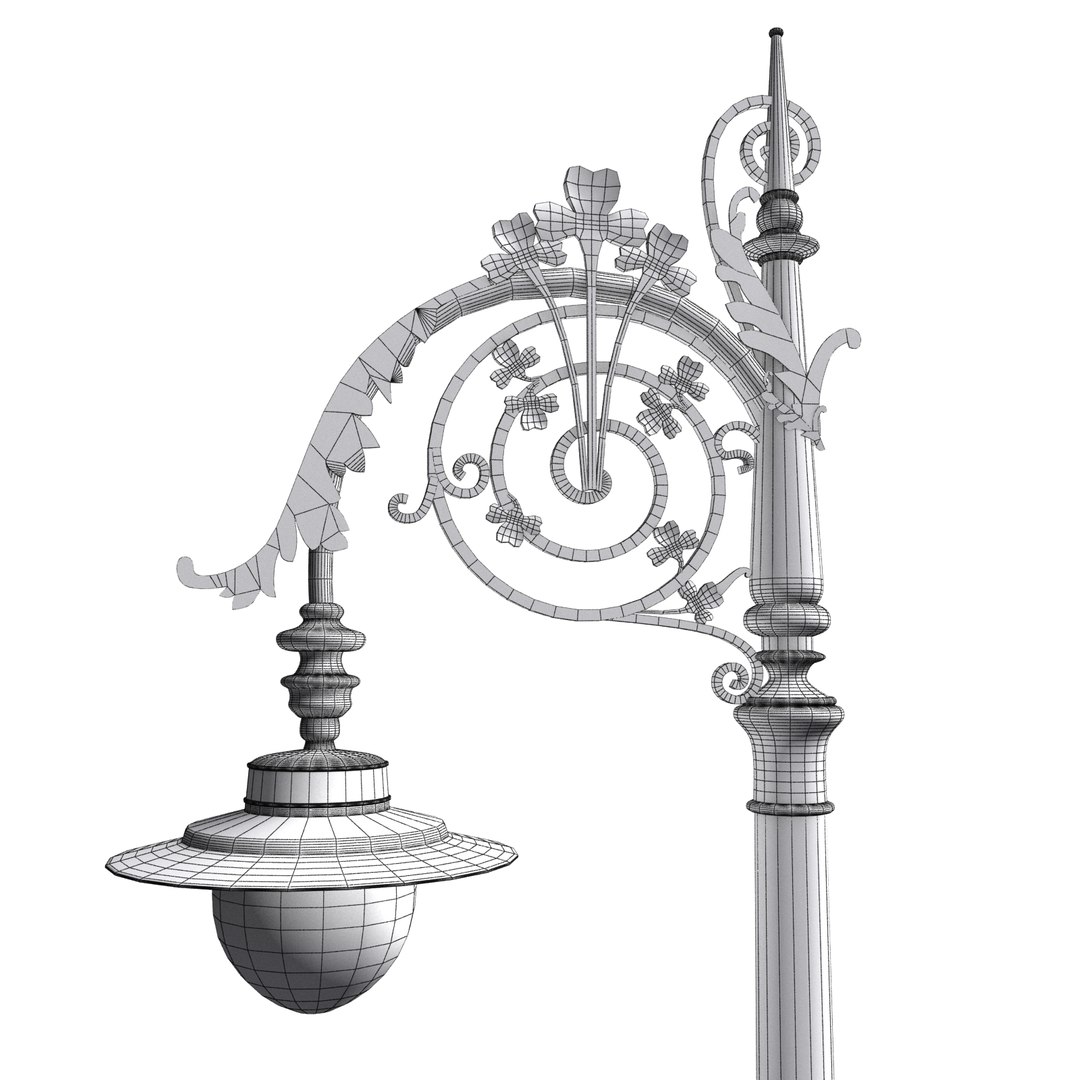 Street light model - TurboSquid 1261593