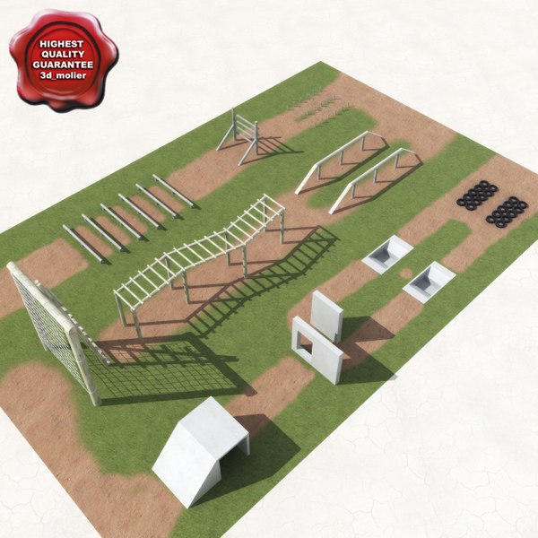 Obstacle Course 3D Models for Download | TurboSquid
