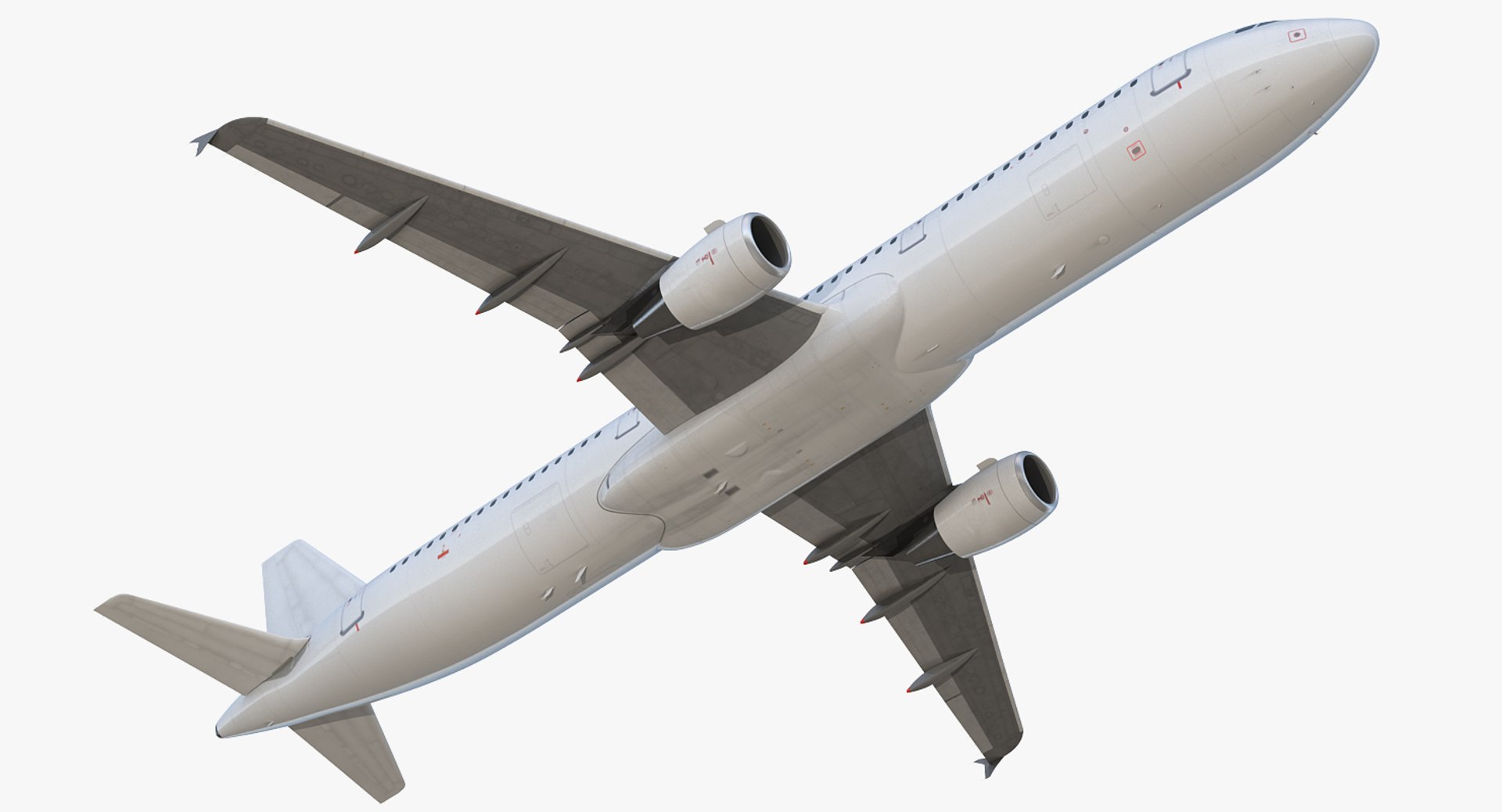 3D airbus a321 generic - TurboSquid 1230757
