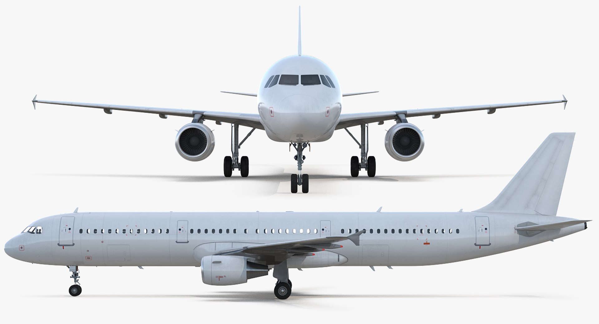 3D airbus a321 generic - TurboSquid 1230757