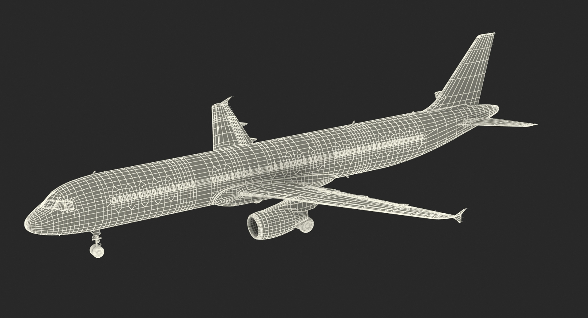 3D Airbus A321 Generic - TurboSquid 1230757
