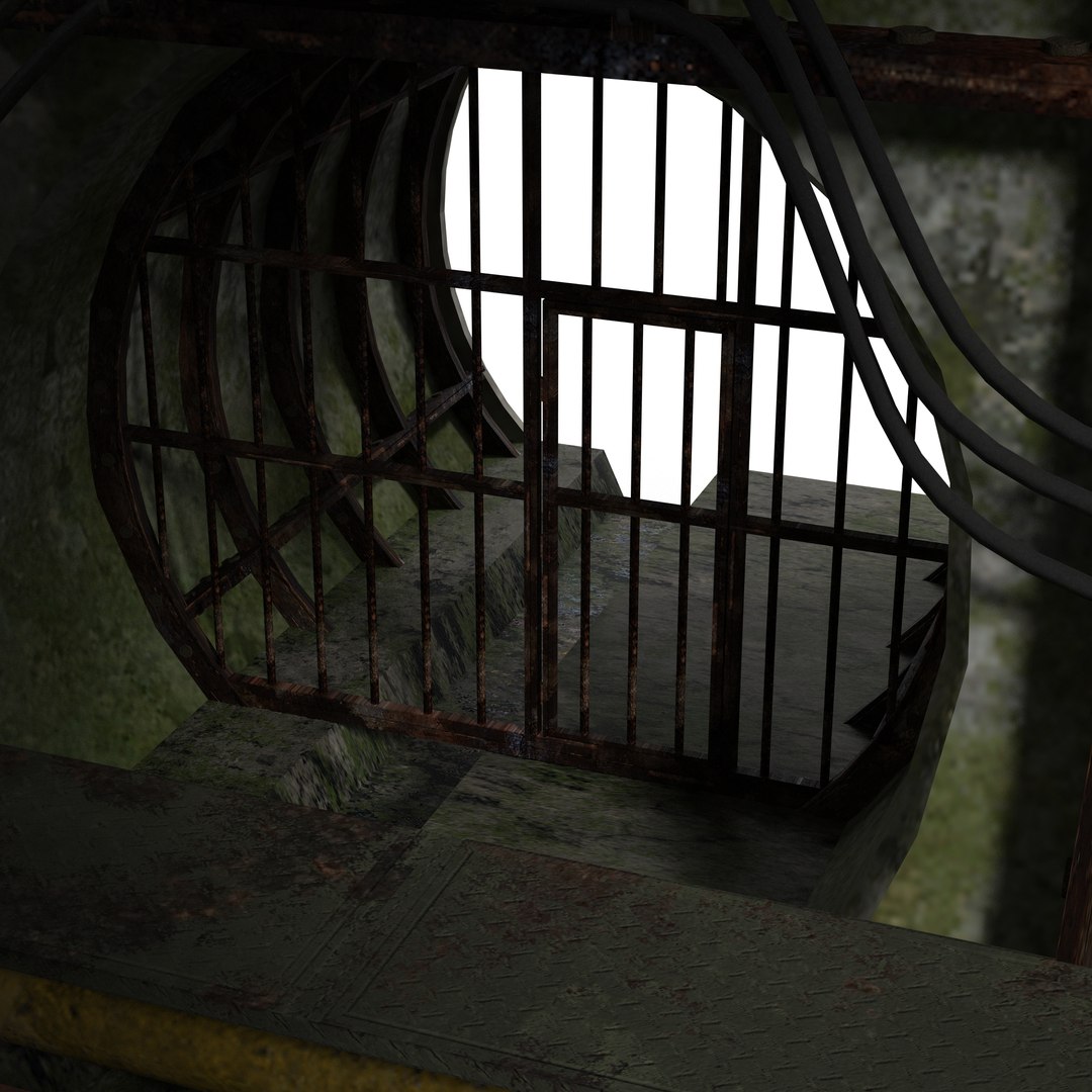 Subway Tunnel 3D Model - TurboSquid 1236588