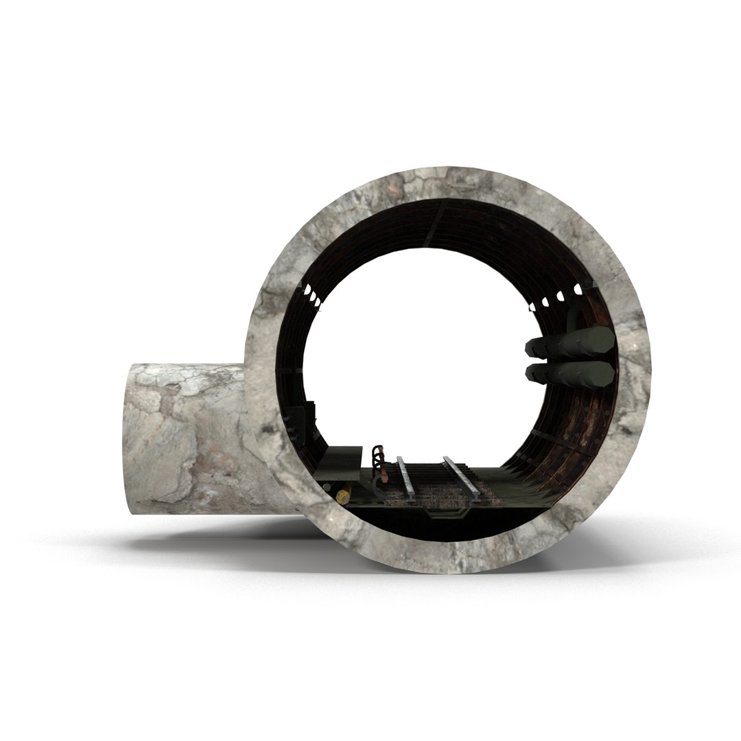 Subway Tunnel 3D Model - TurboSquid 1236588