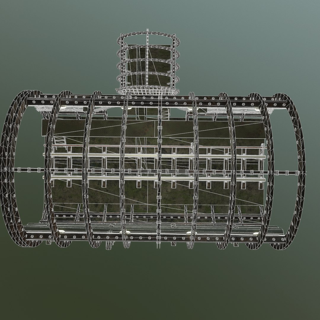 Subway Tunnel 3D Model - TurboSquid 1236588