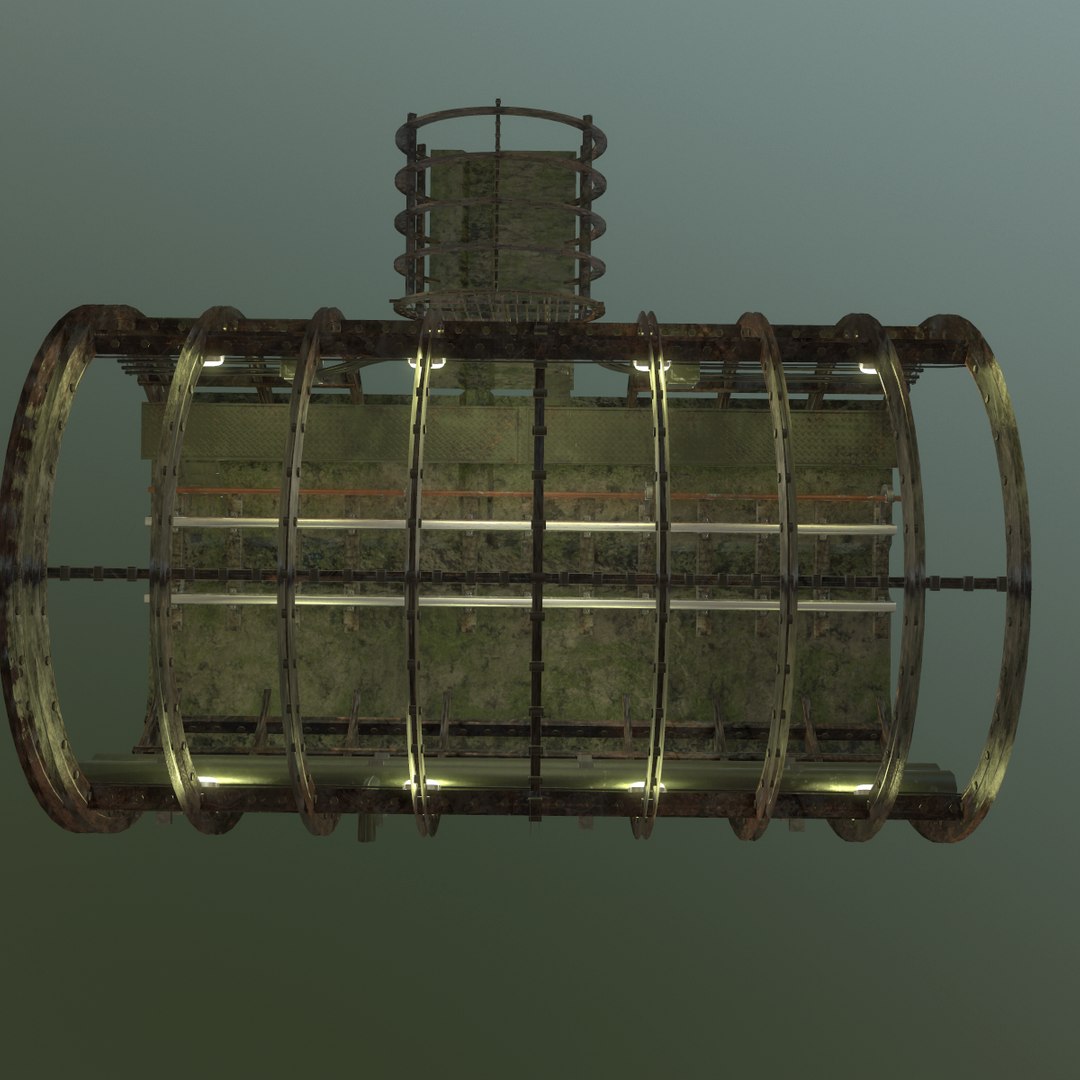 Subway Tunnel 3D Model - TurboSquid 1236588