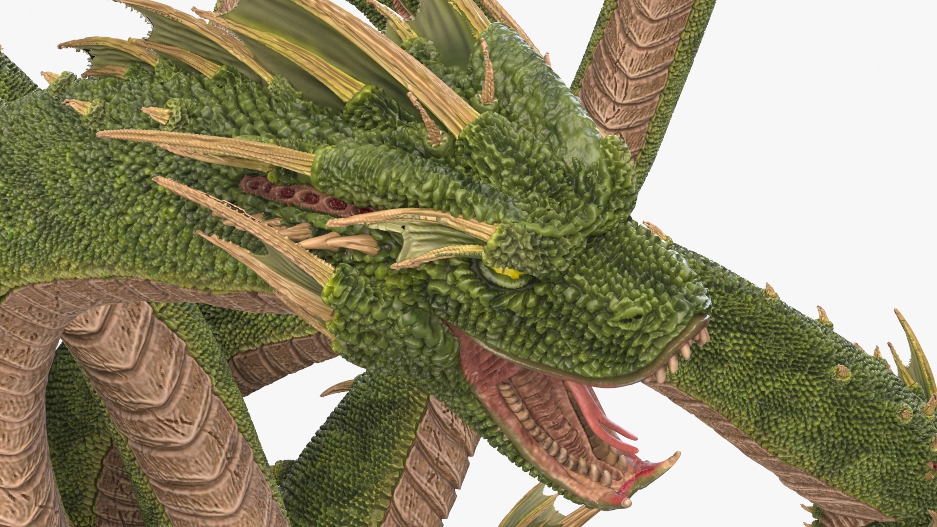 Lernaean Hydra Attack Pose 3D Model - TurboSquid 2267074