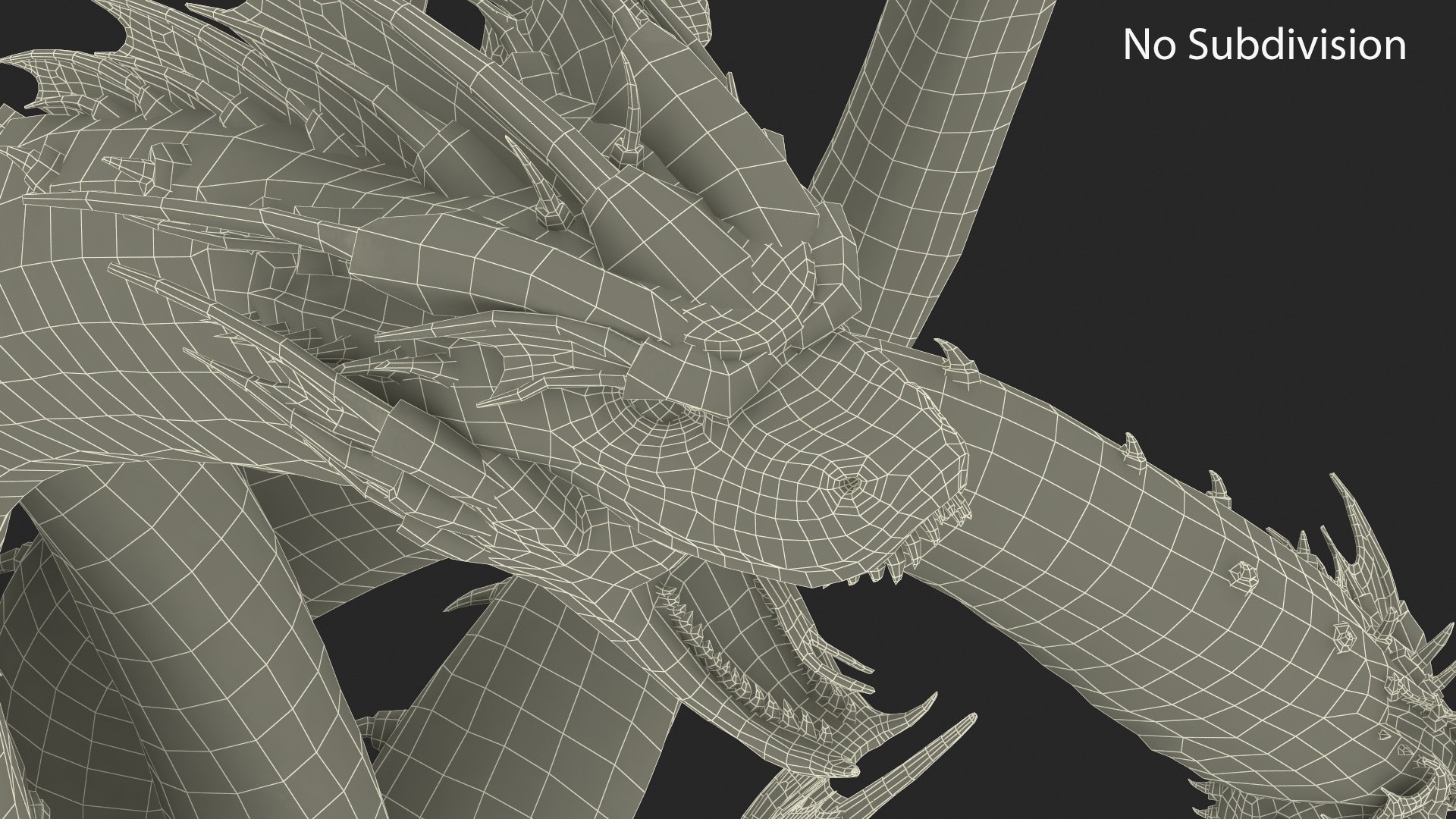 Lernaean Hydra Attack Pose 3D Model - TurboSquid 2267074