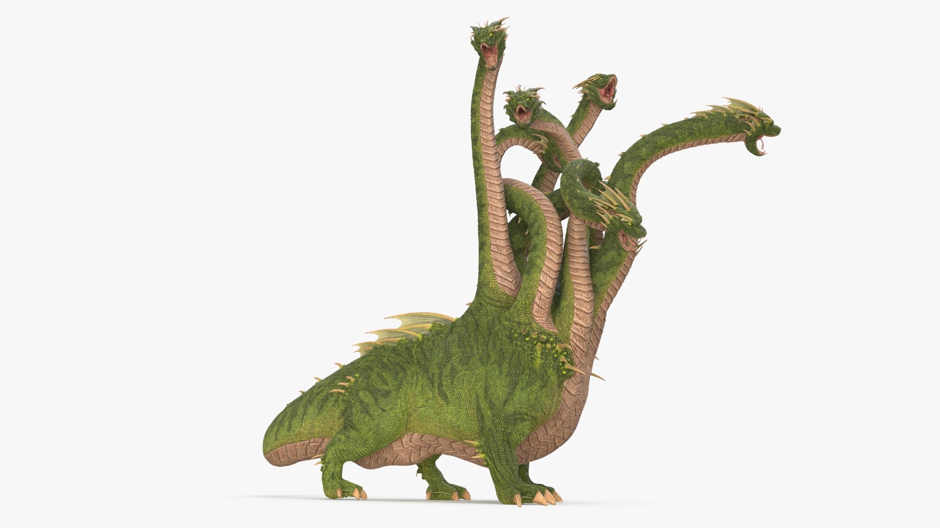 Lernaean Hydra Attack Pose 3D Model - TurboSquid 2267074