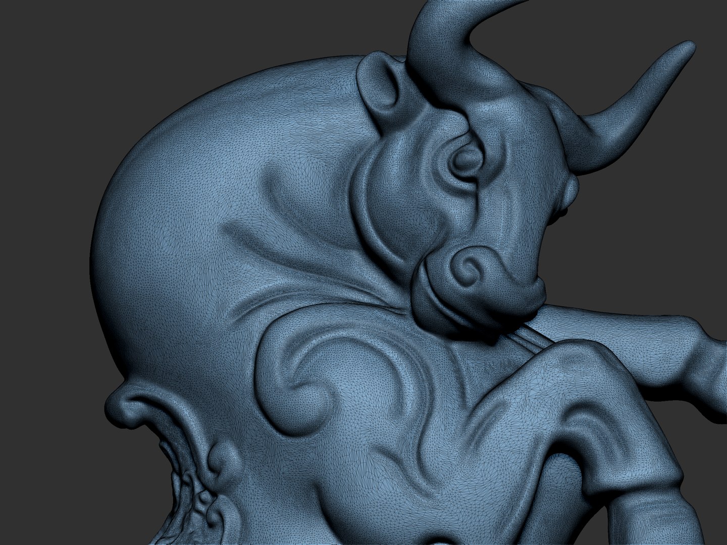 Bull 3D model - TurboSquid 2166930