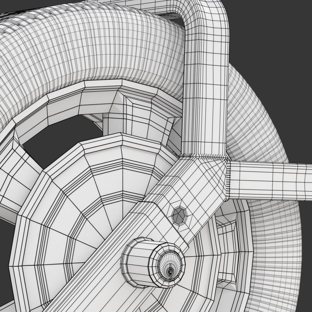3D Clamp Wheel Model - TurboSquid 1236320