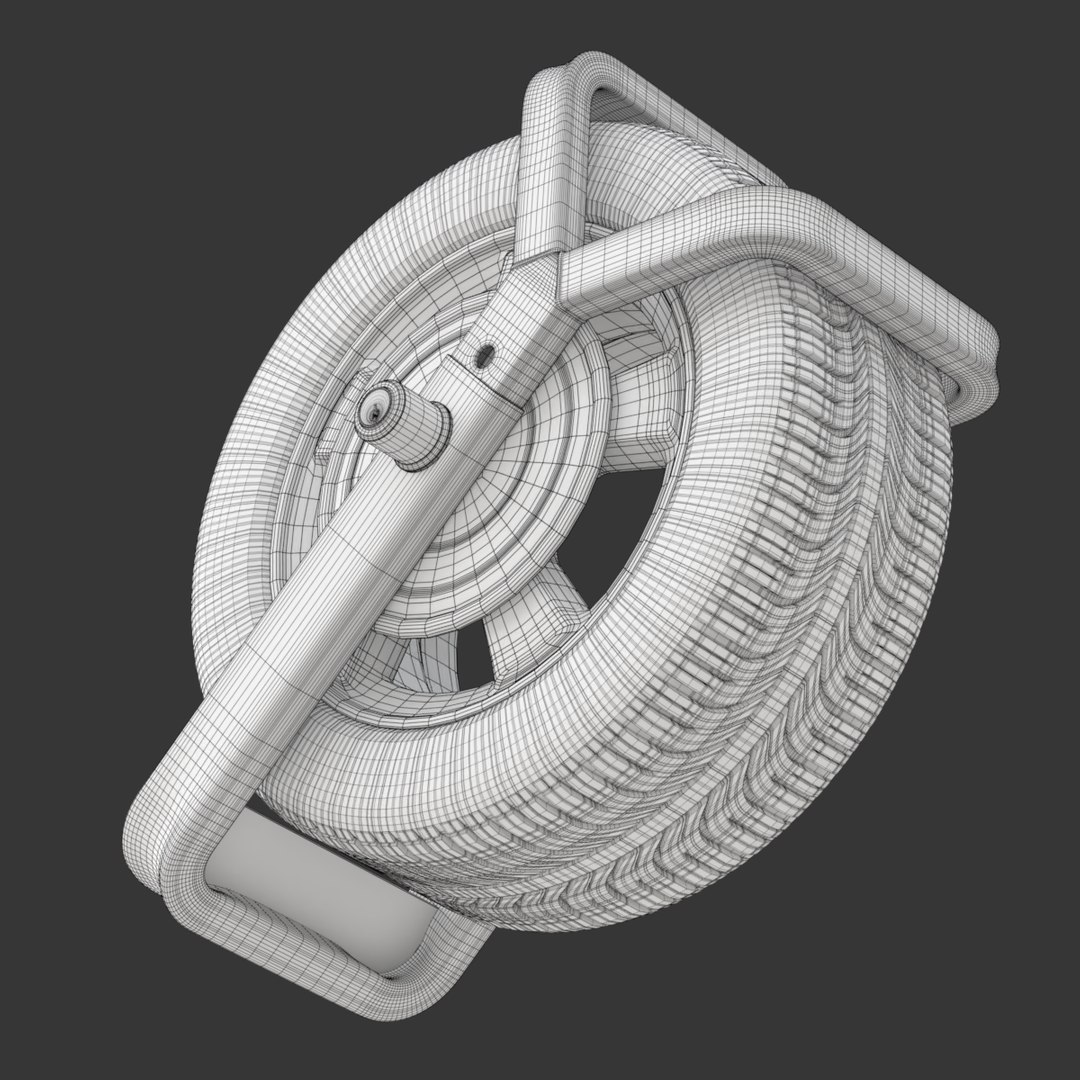 3D Clamp Wheel Model - TurboSquid 1236320