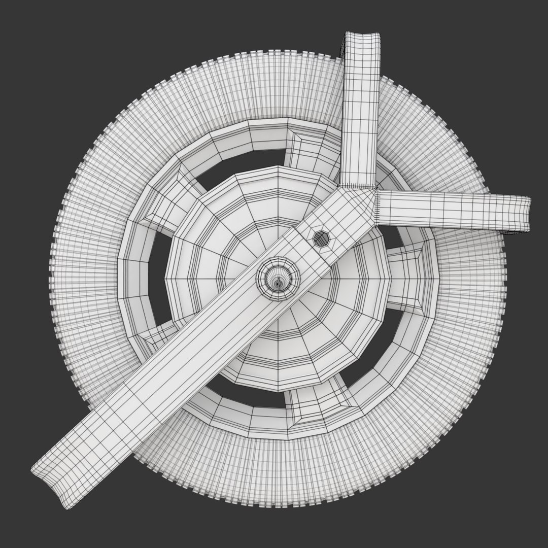 3D Clamp Wheel Model - TurboSquid 1236320