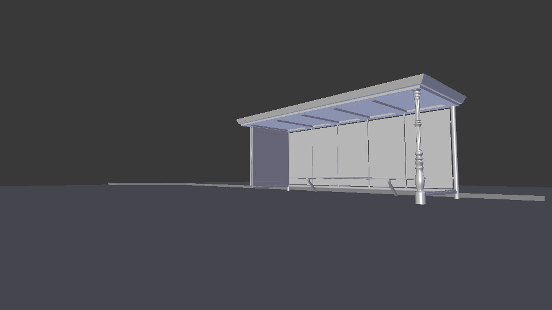 Bus Stop 3D Model - TurboSquid 1231002