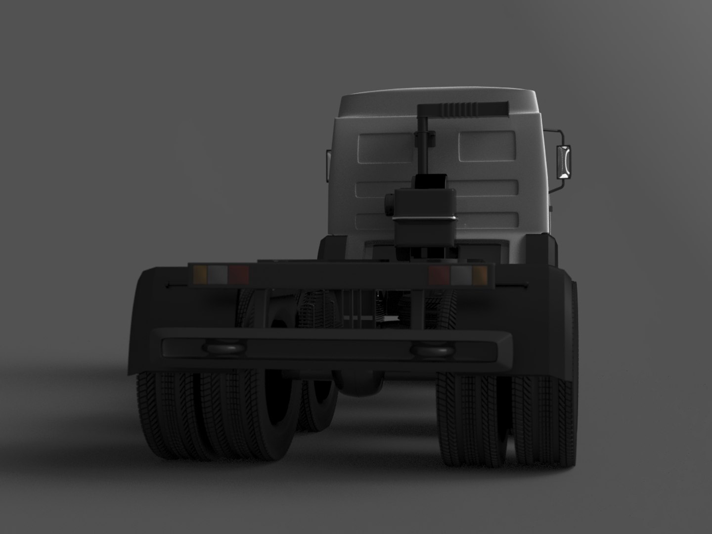 3d Model Kamaz Truck
