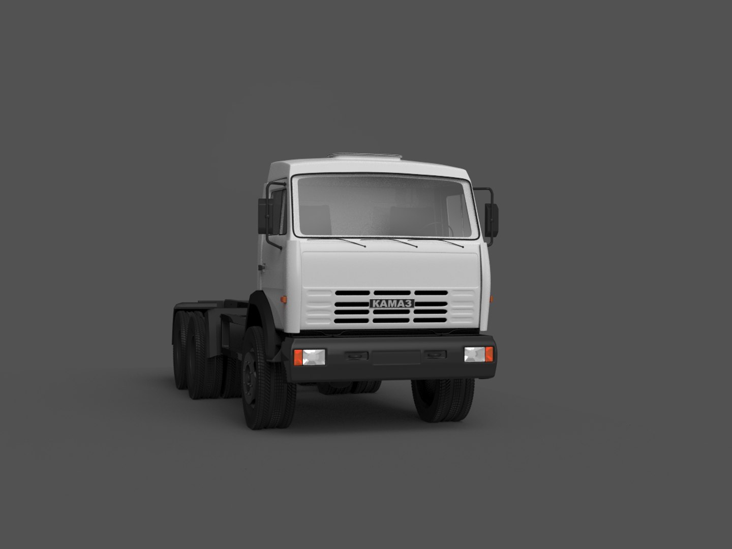 3d Model Kamaz Truck