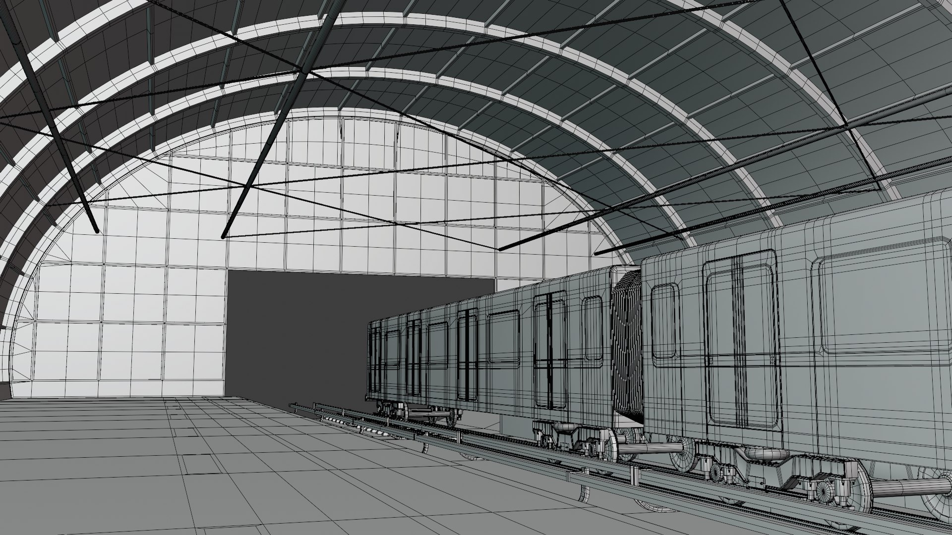 Metro Stations Concepts 3D Model - TurboSquid 2161596