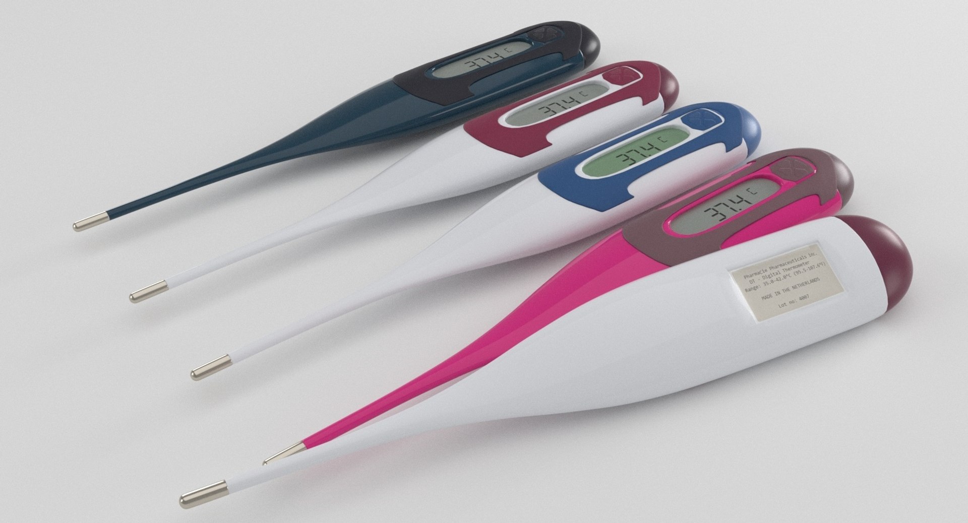 Thermometer 3d Model