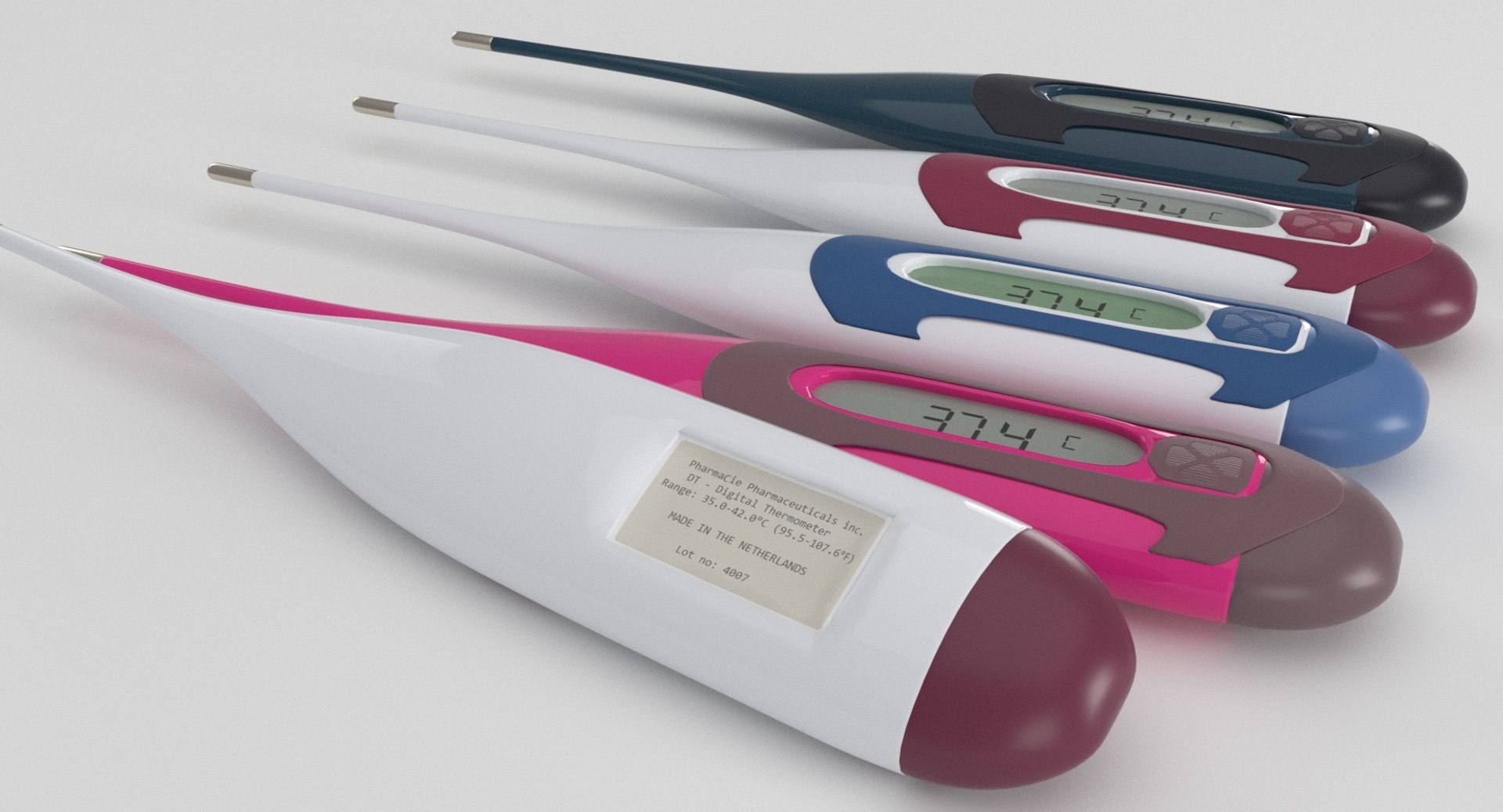 Thermometer 3d Model