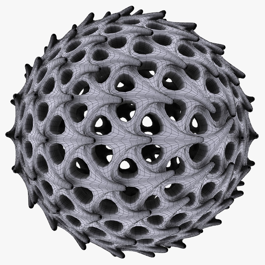 complex shape 3d model