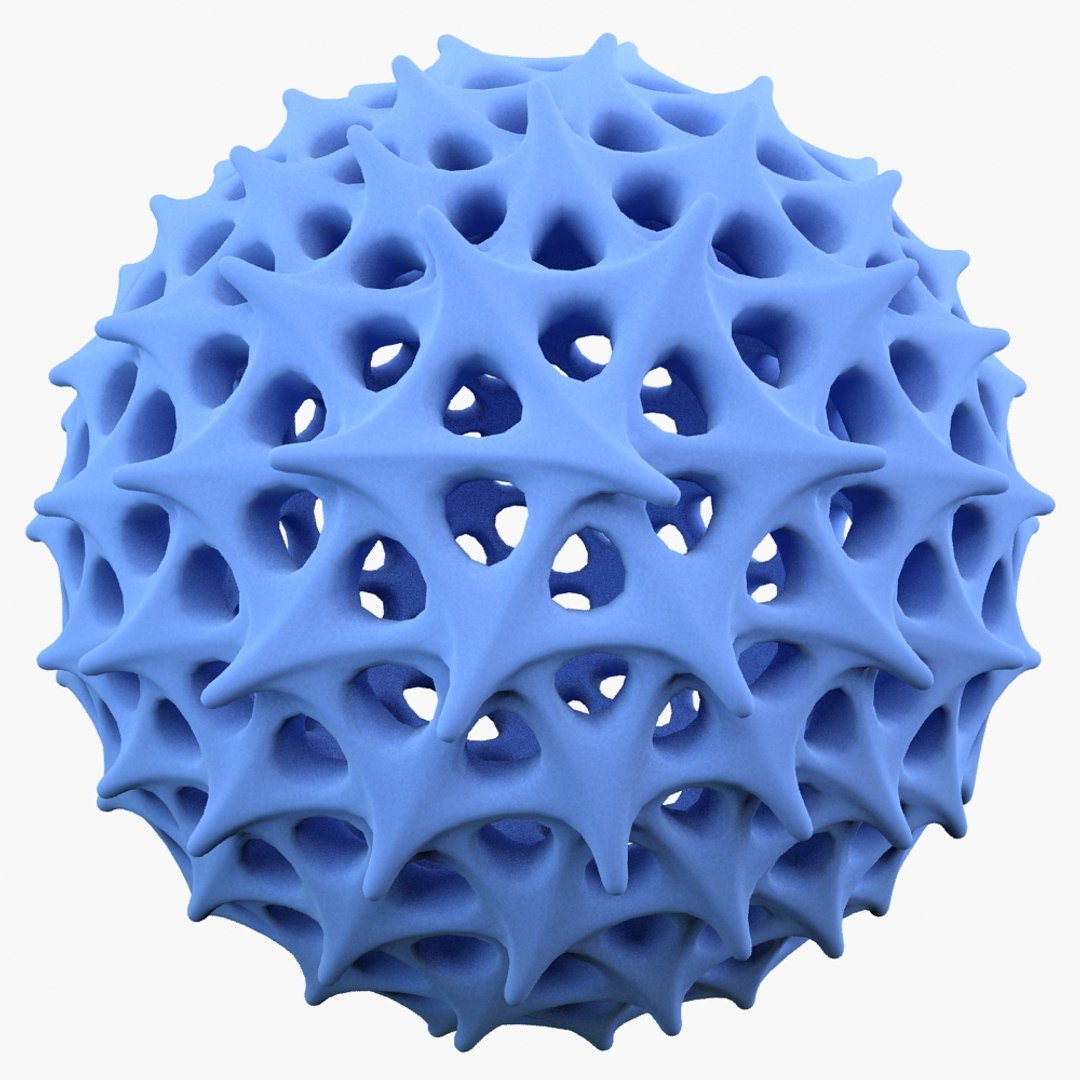 complex shape 3d model