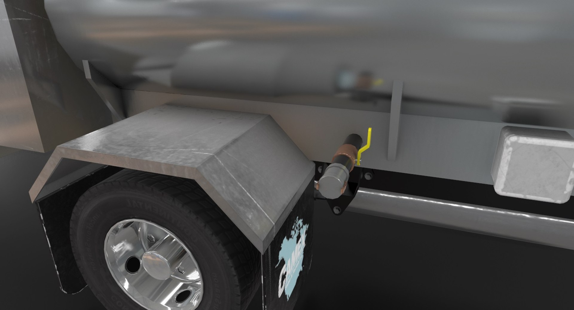 F-550 Fuel Tank 3D - TurboSquid 1301959