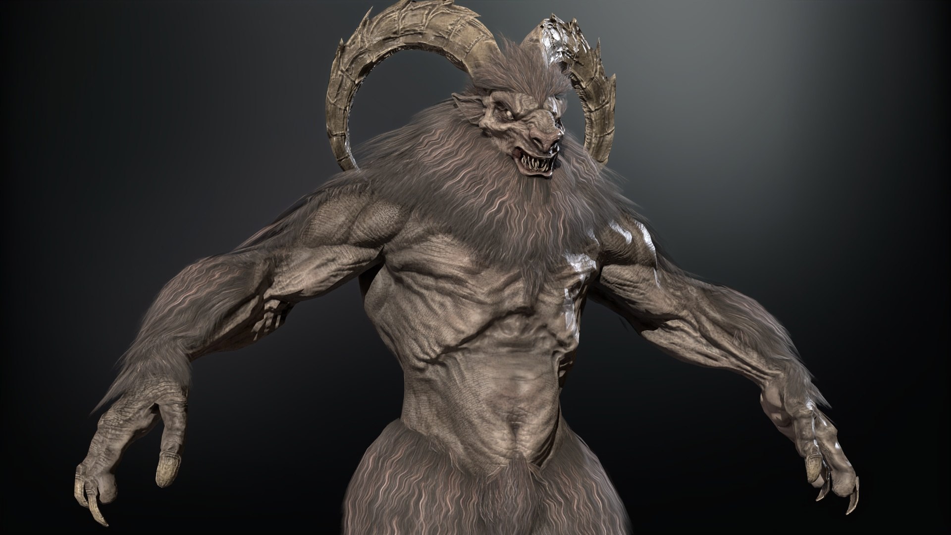 3D model Baphomet - TurboSquid 1889145