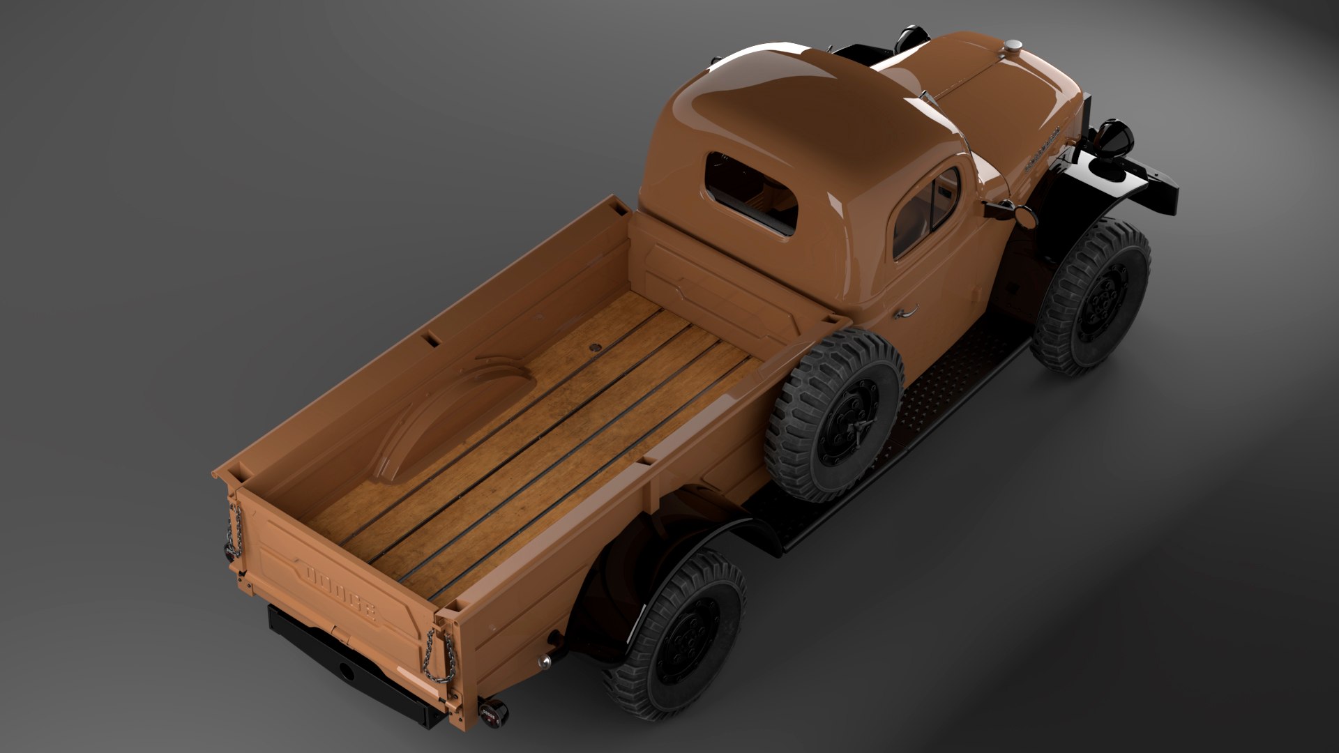3D power wagon model - TurboSquid 1665403