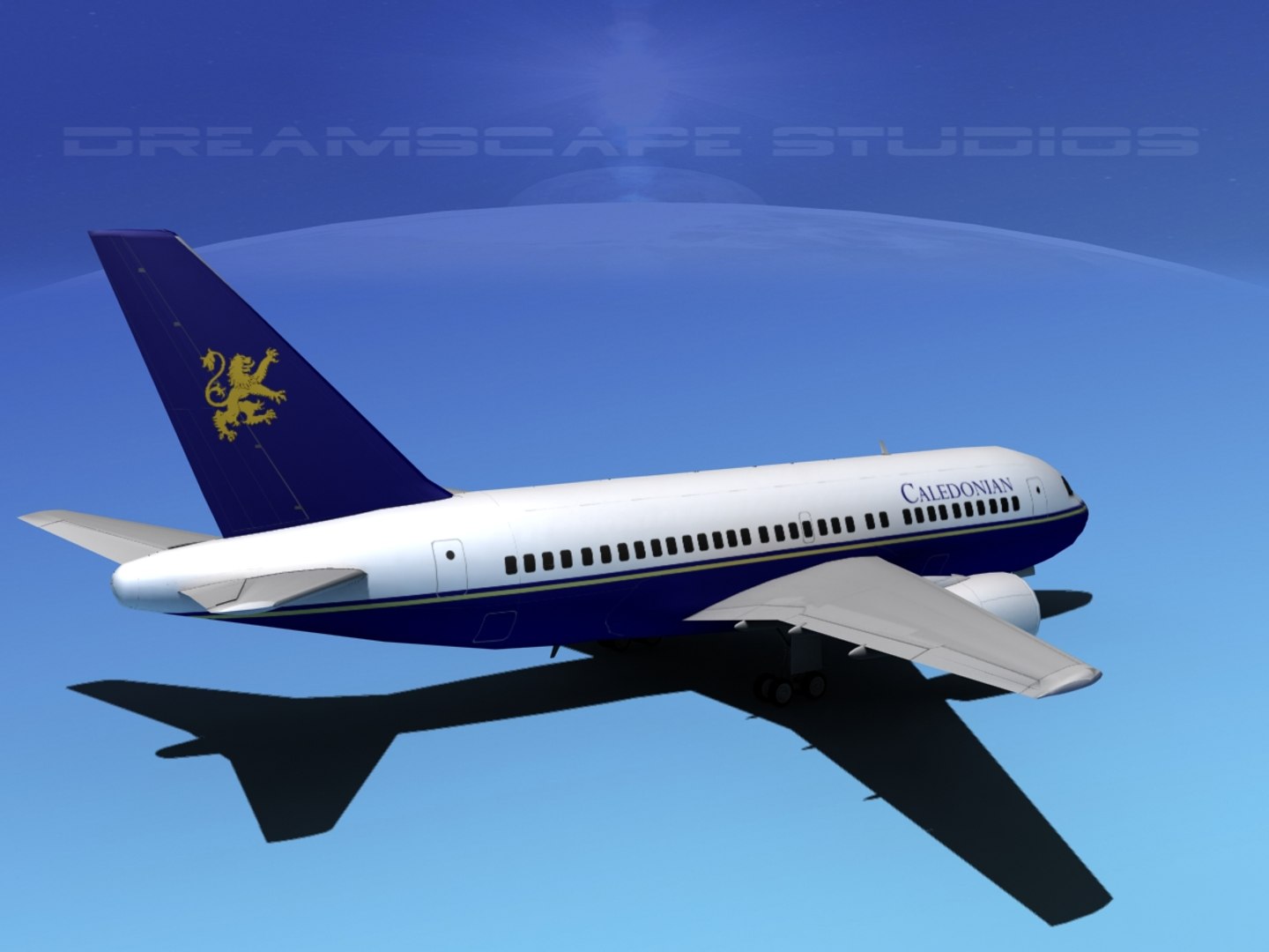 Airline boeing 767 767-200er 3D model - TurboSquid 1303154