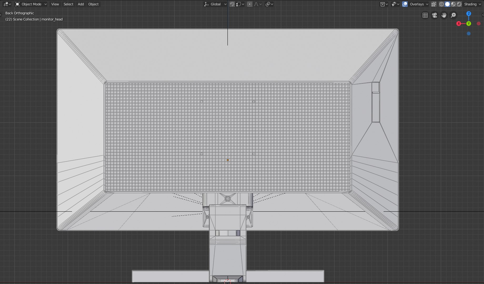 3D Generic Lcd Monitor Screen Model - TurboSquid 1398071