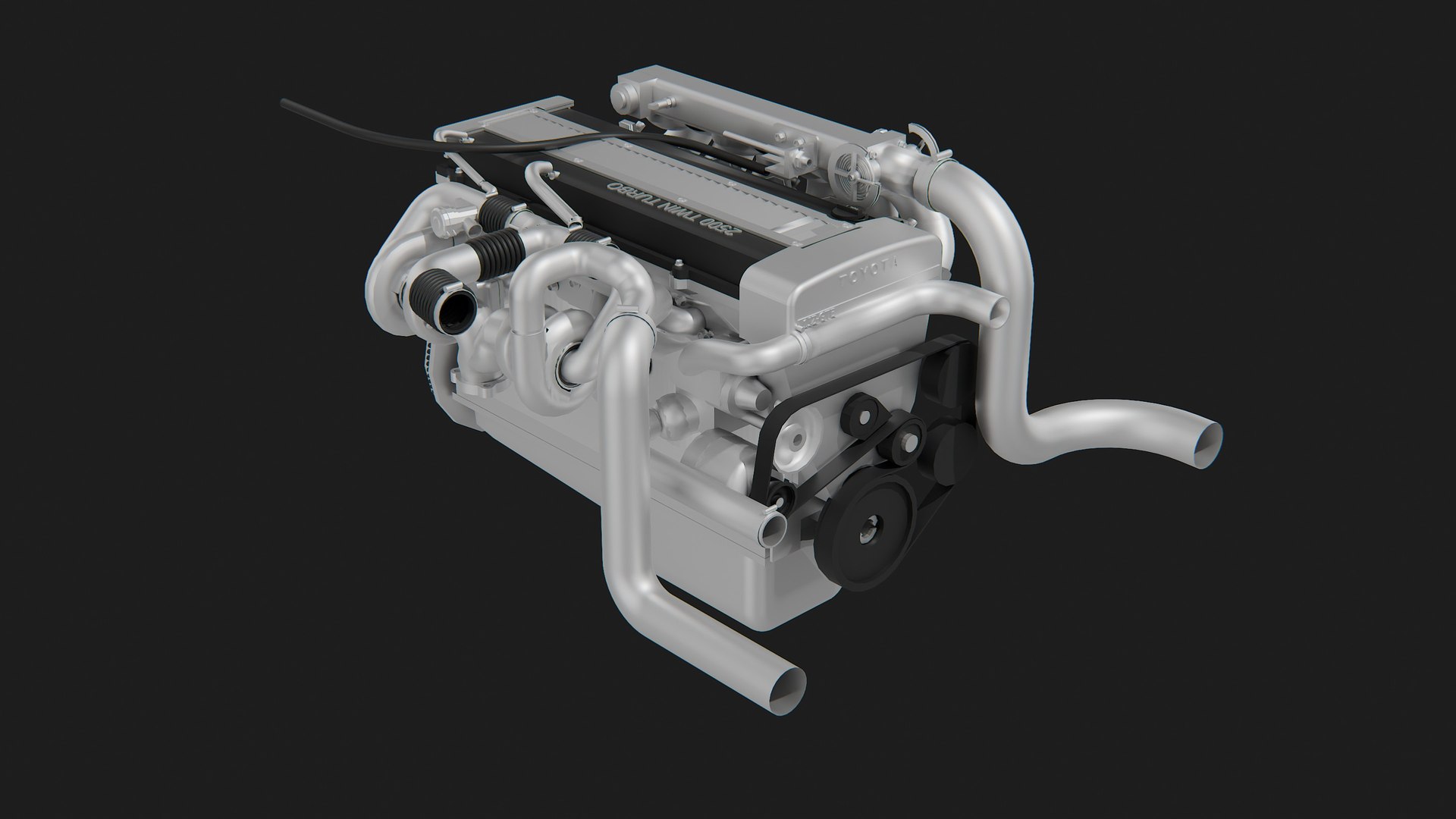 Car Engine Auto 3D Model - TurboSquid 2513350