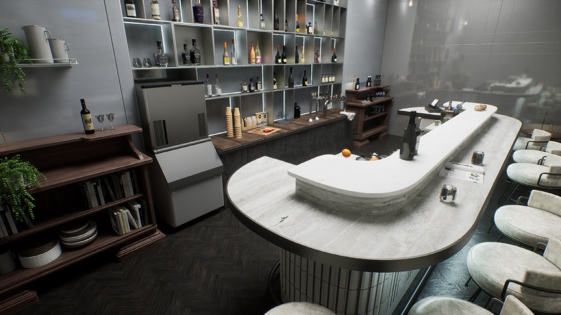 Scotsman Brand VR Showroom Scene 3D Model - TurboSquid 2401063