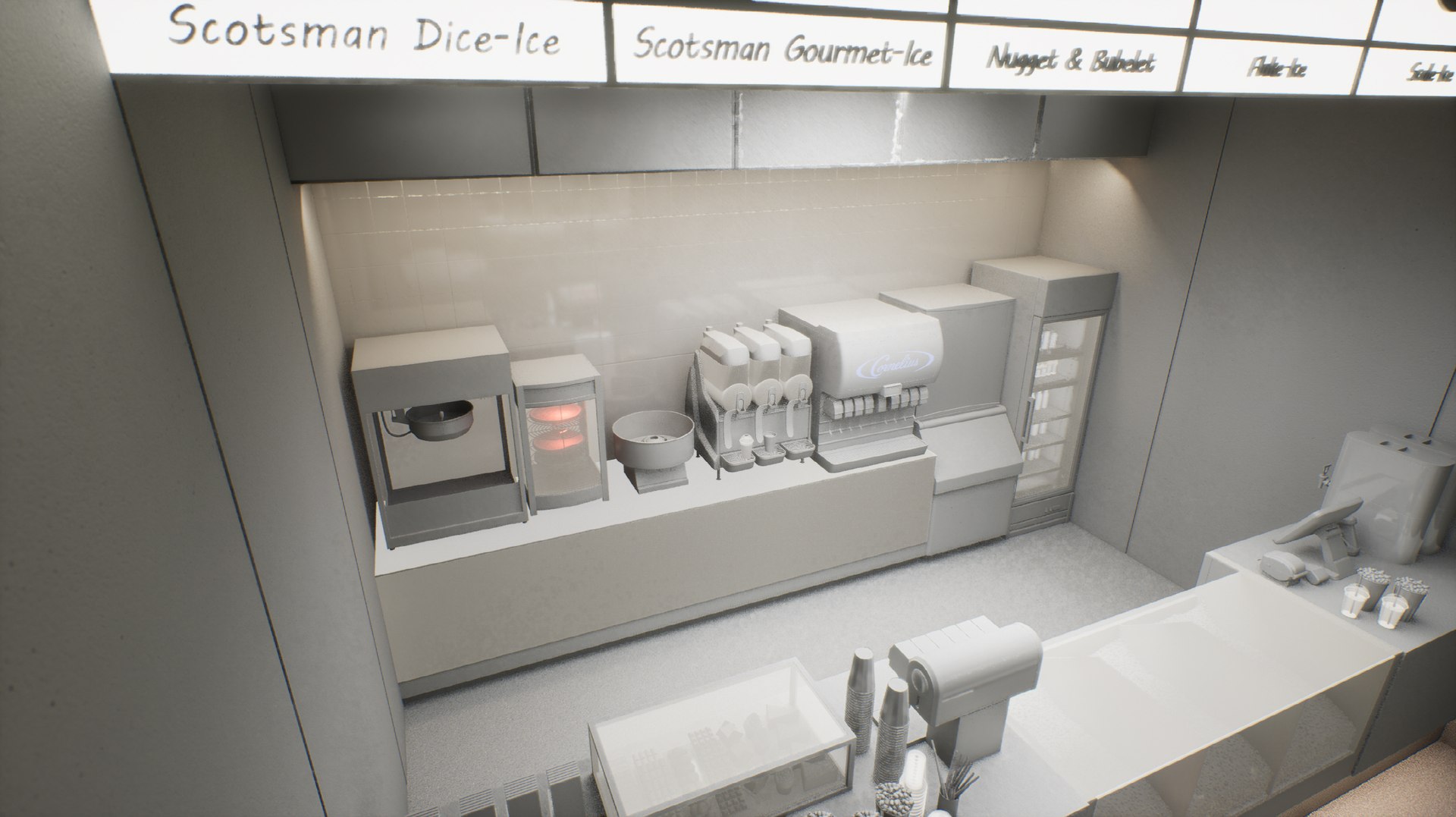 Scotsman Brand VR Showroom Scene 3D Model - TurboSquid 2401063