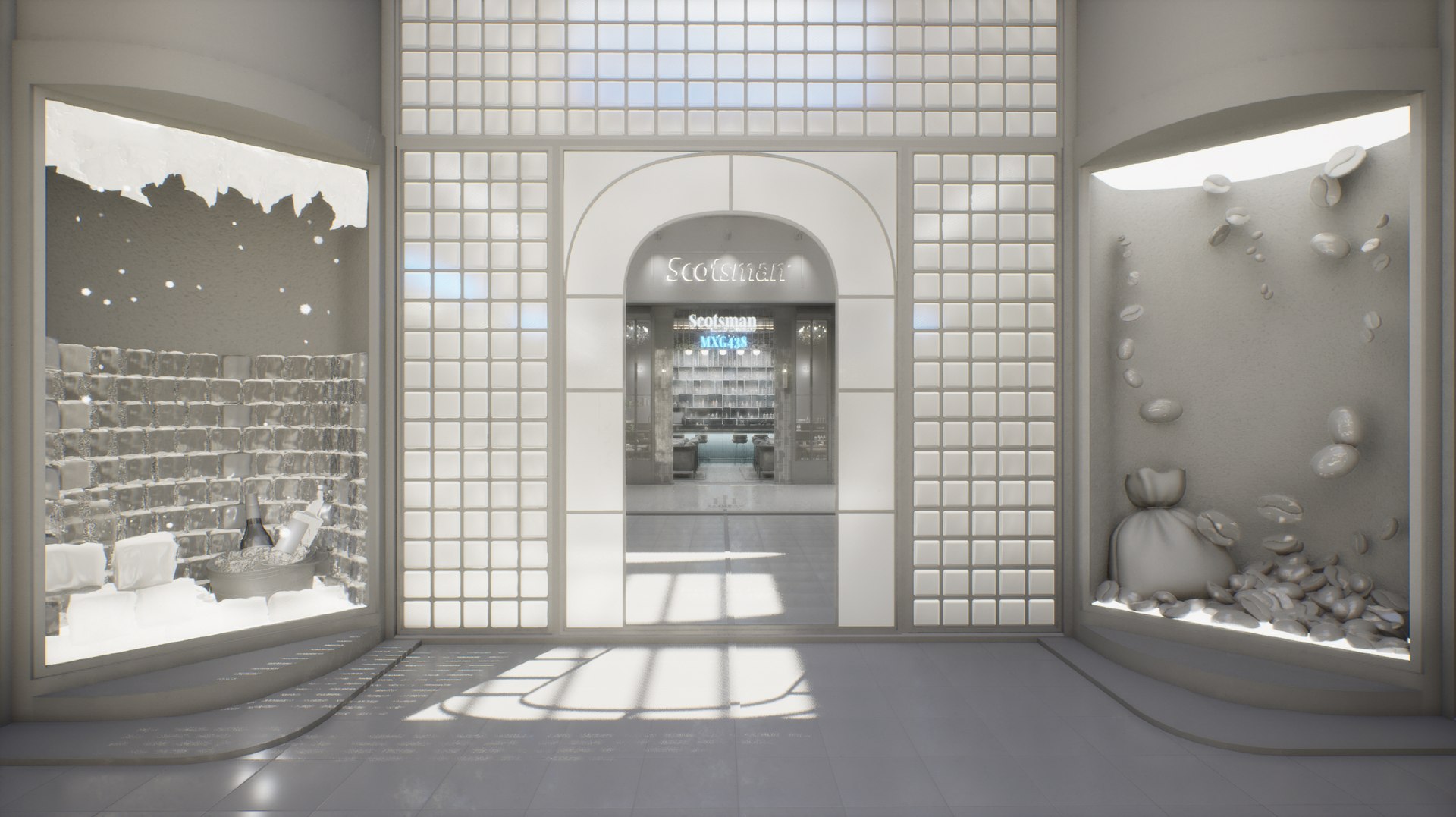 Scotsman Brand VR Showroom Scene 3D Model - TurboSquid 2401063