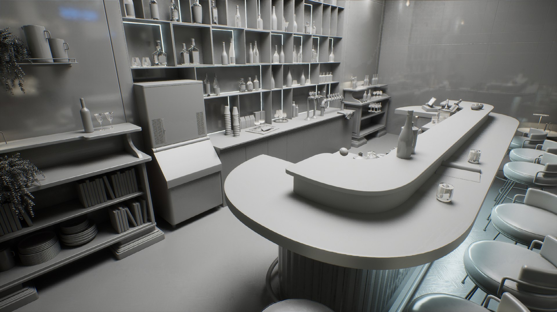 Scotsman Brand VR Showroom Scene 3D Model - TurboSquid 2401063