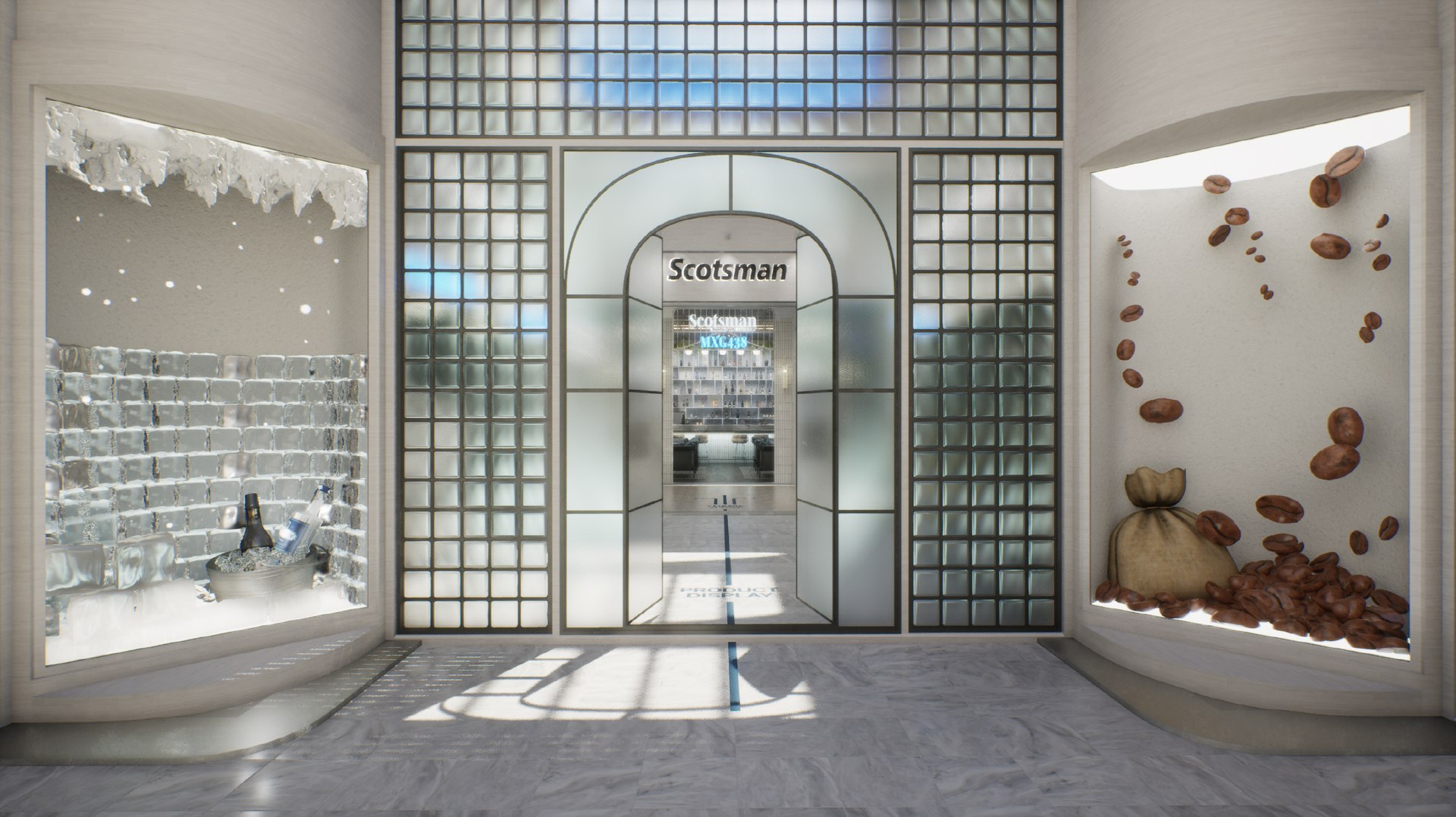 Scotsman Brand VR Showroom Scene 3D Model - TurboSquid 2401063