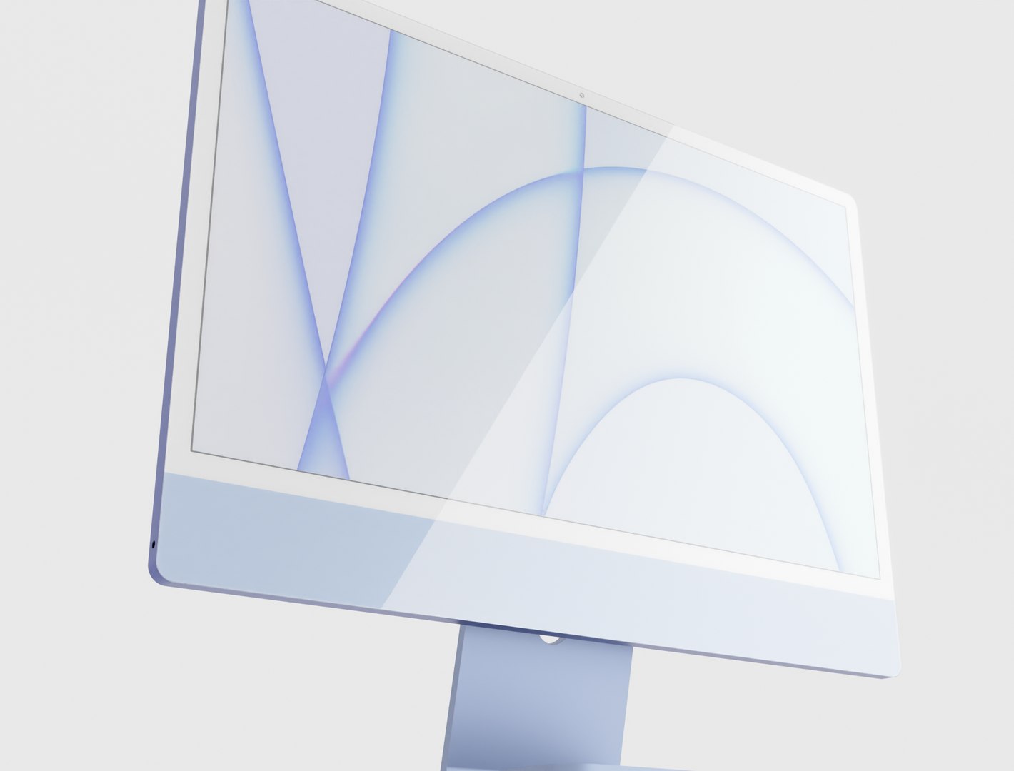 IMac 24 Blue model - TurboSquid 1843678