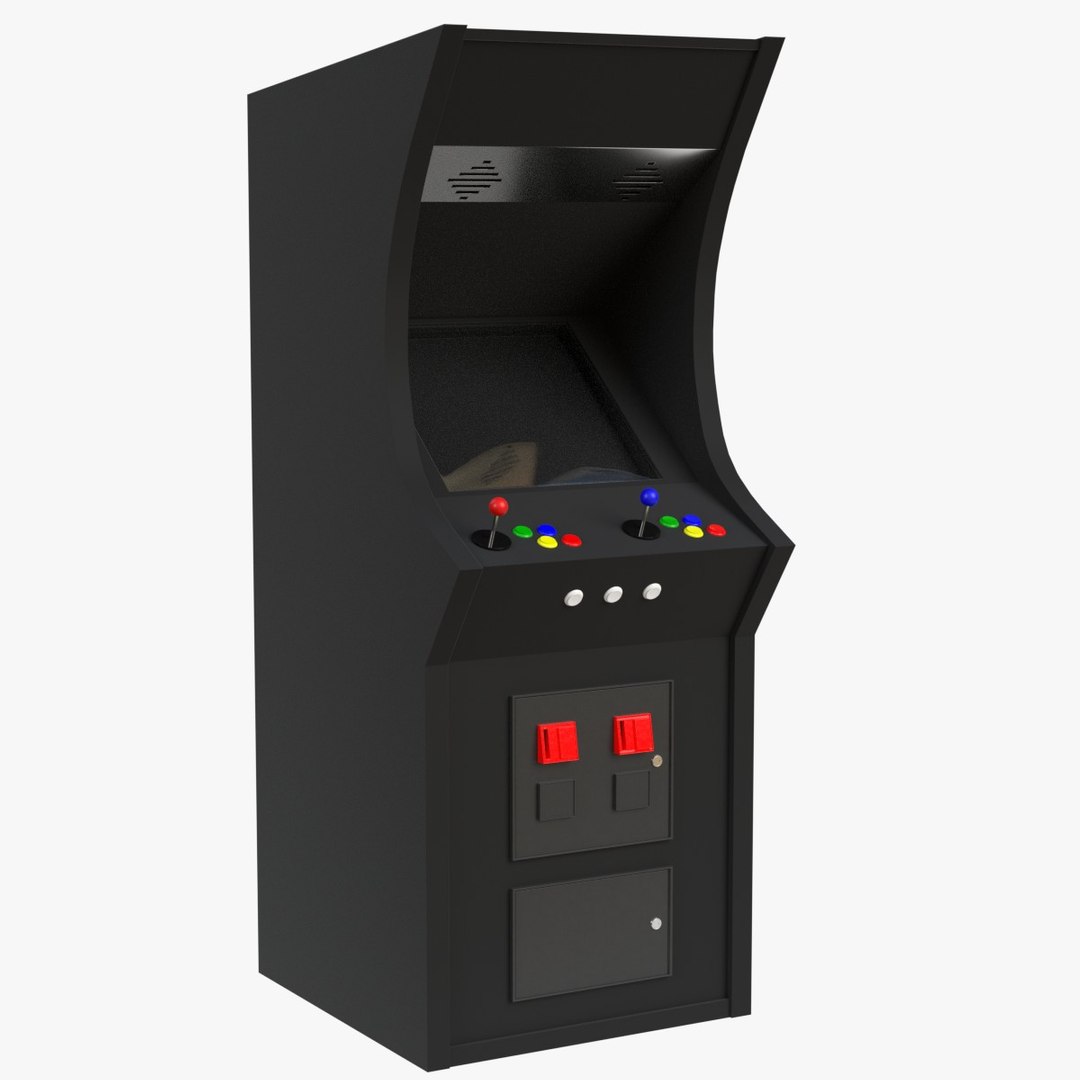 Coin-op Arcade Machine 3D Model - TurboSquid 1344947