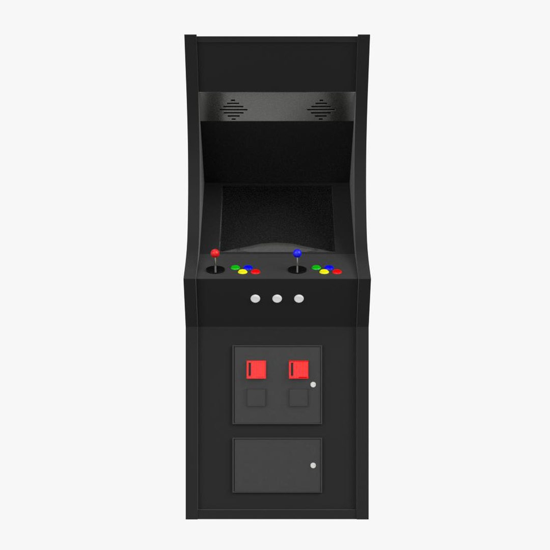 Coin-op Arcade Machine 3D Model - TurboSquid 1344947