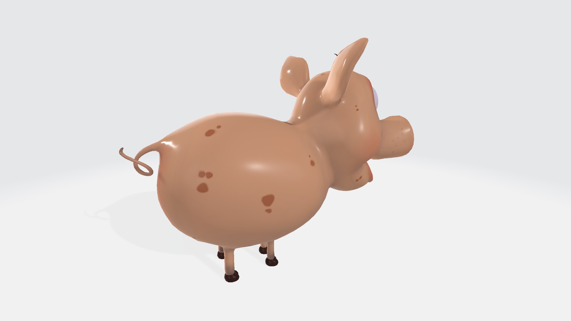3D Model Pig - TurboSquid 2400605