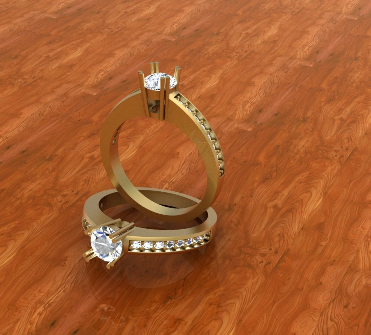 3D Model Ladies Ring - TurboSquid 1587243