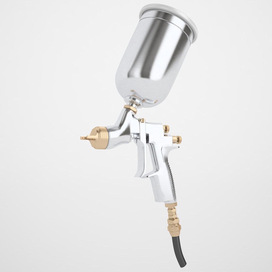 3D model spray gun - TurboSquid 1580304