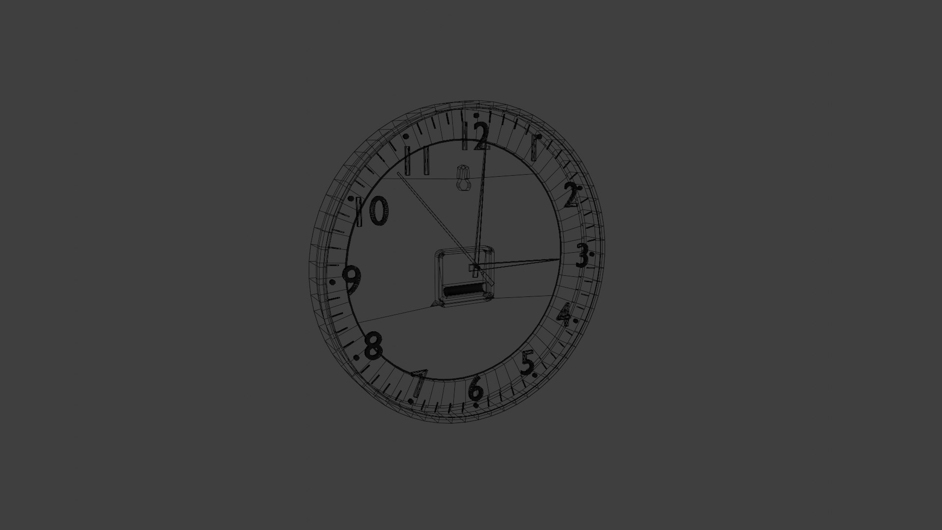 Free 3D Wall Clock - TurboSquid 1780639