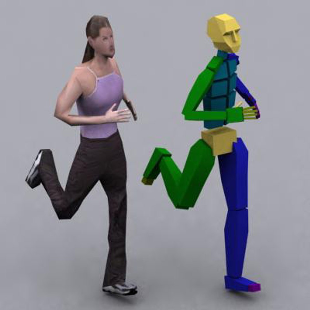Human Character 3d Model